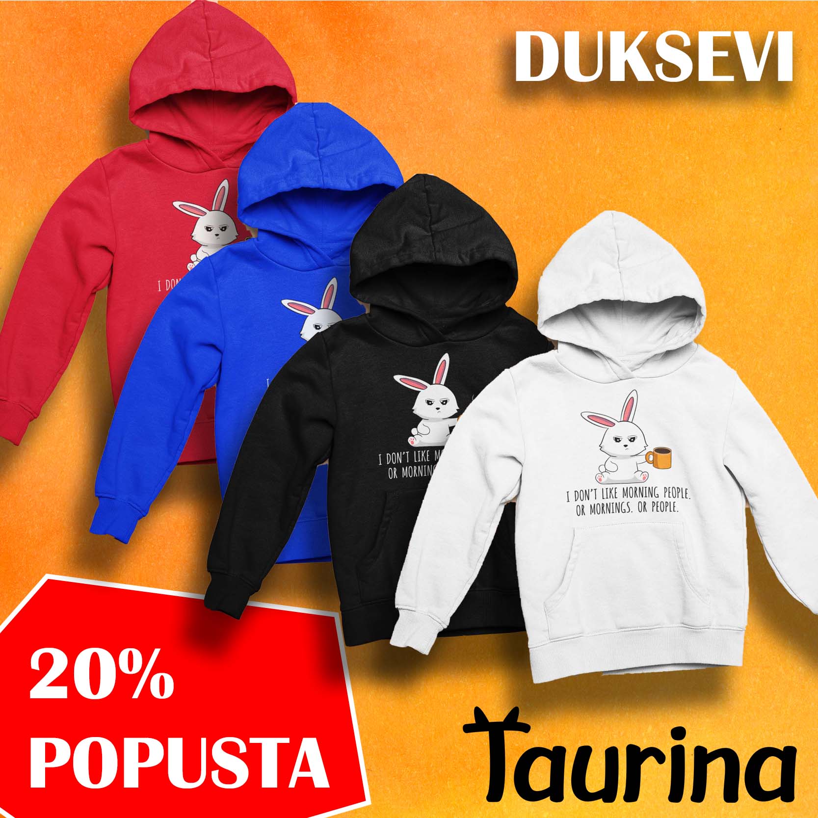 Duksevi – taurina print